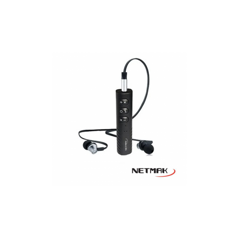 RECEPTOR NETMAK NM-BT6 BT3.0+EDR AUDIO PLUG 3.5MM