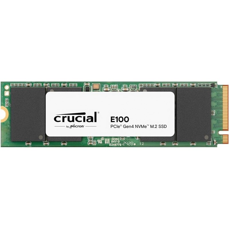 SSD 480 GB CRUCIAL BY MICRON E100 M.2 NVME