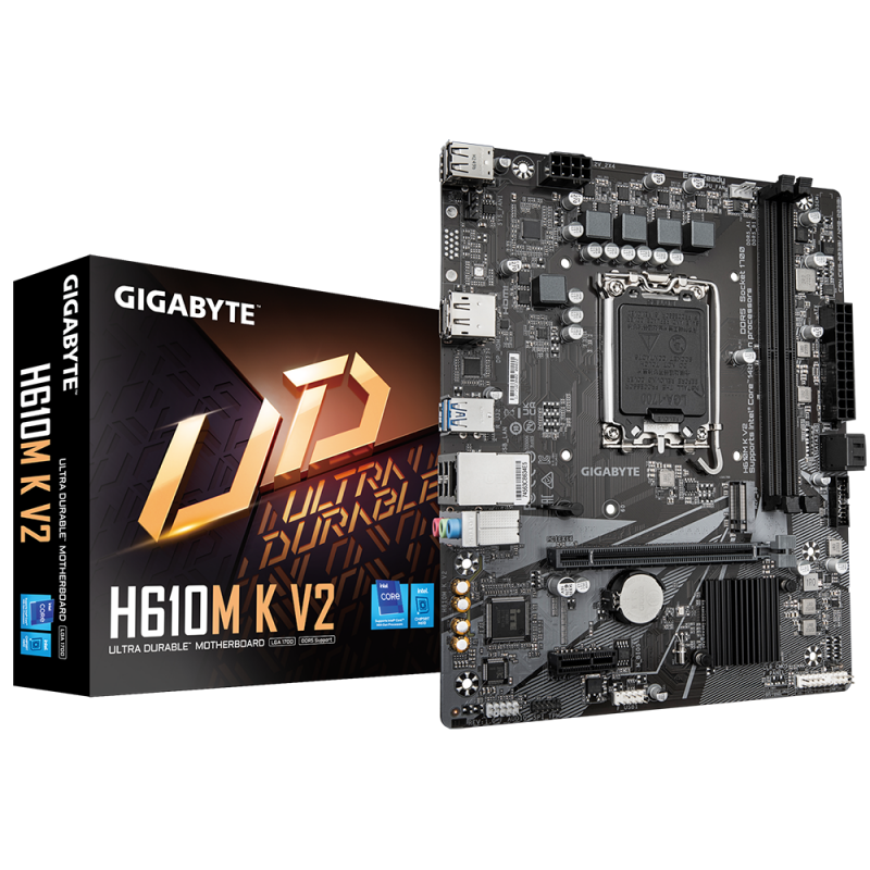 MOTHER GIGABYTE H610M-K V2 SOC1700/DDR5/MICRO ATX