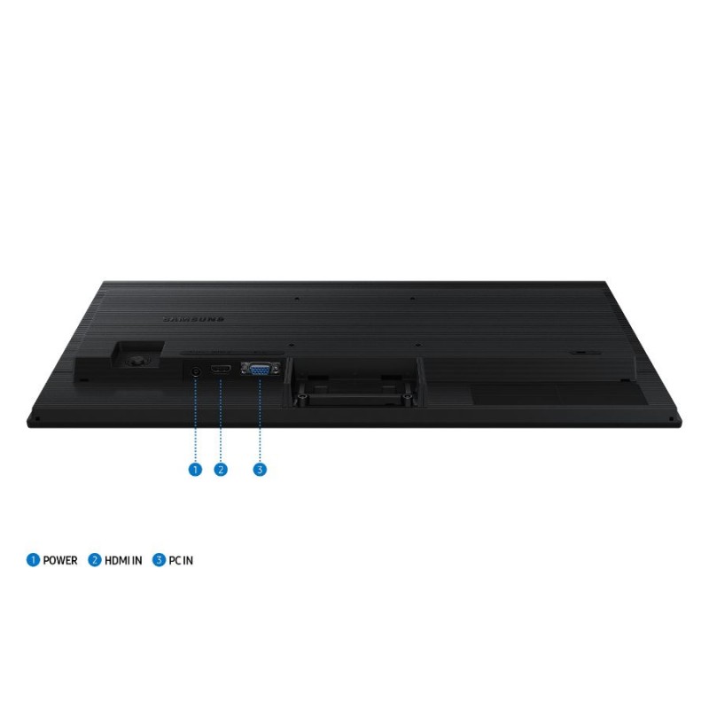 MONITOR LED SAMSUNG 24" LS24D300GALXZB D-SUB/HDMI