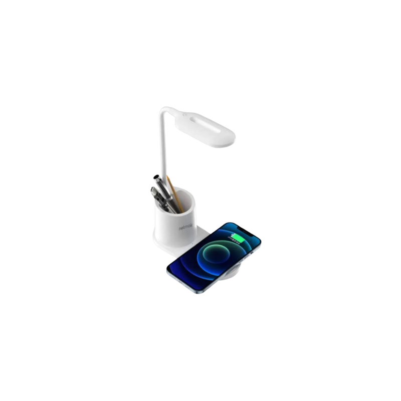 LAMPARA LED NETMAK NM-CL13W BLANCO CARG INALAMBRIC
