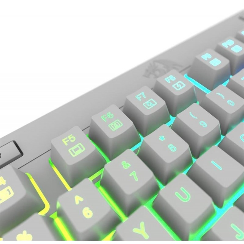 TECLADO REDRAGON SHIVA K512W-RGB-1 WHITE USB GAMER