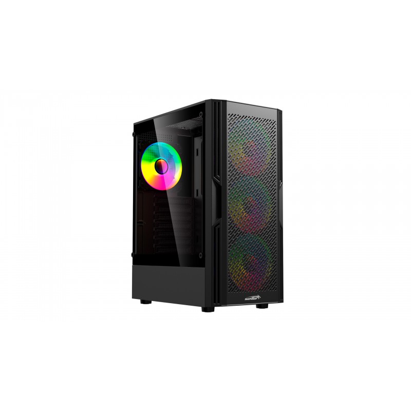 GABINETE SENTEY HUNTER ARGB BLACK HUNTER-BLKA