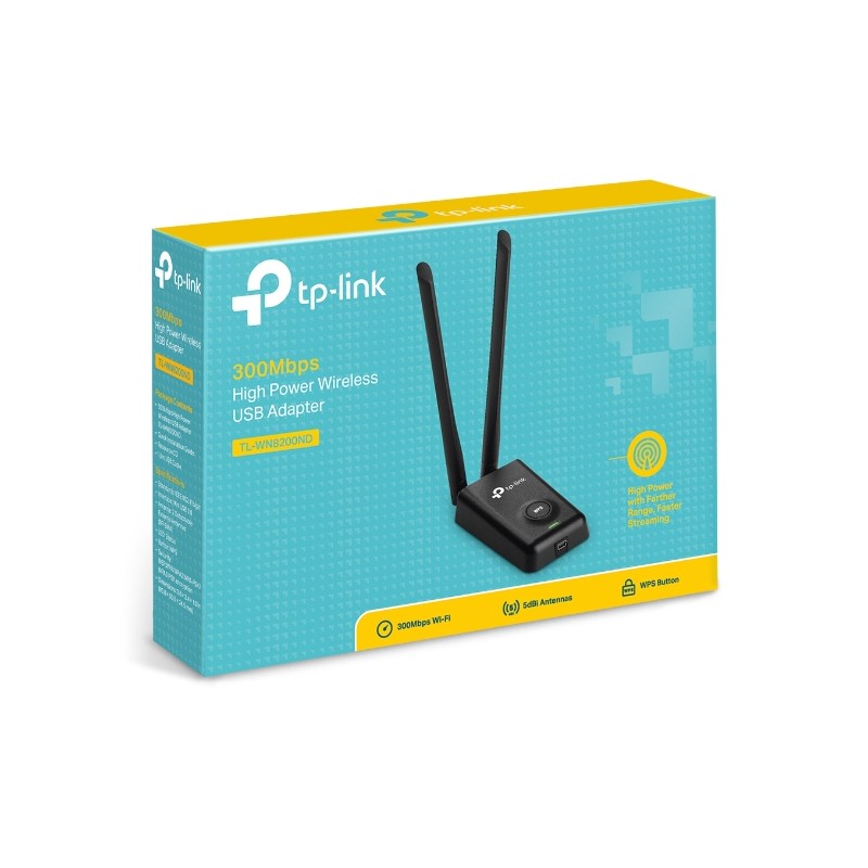 PLACA RED USB TP-LINK TL-WN8200ND 2ANT 300M