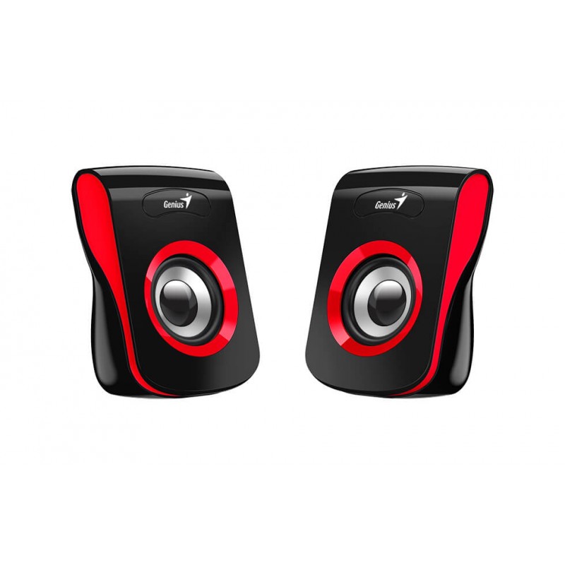 PARLANTE GENIUS SP-Q180 ROJO USB
