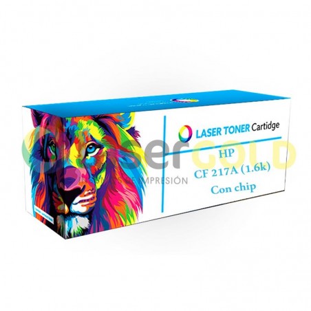 TONER LASER GOLD HP CF217AC M102W/M130 C/CHIP