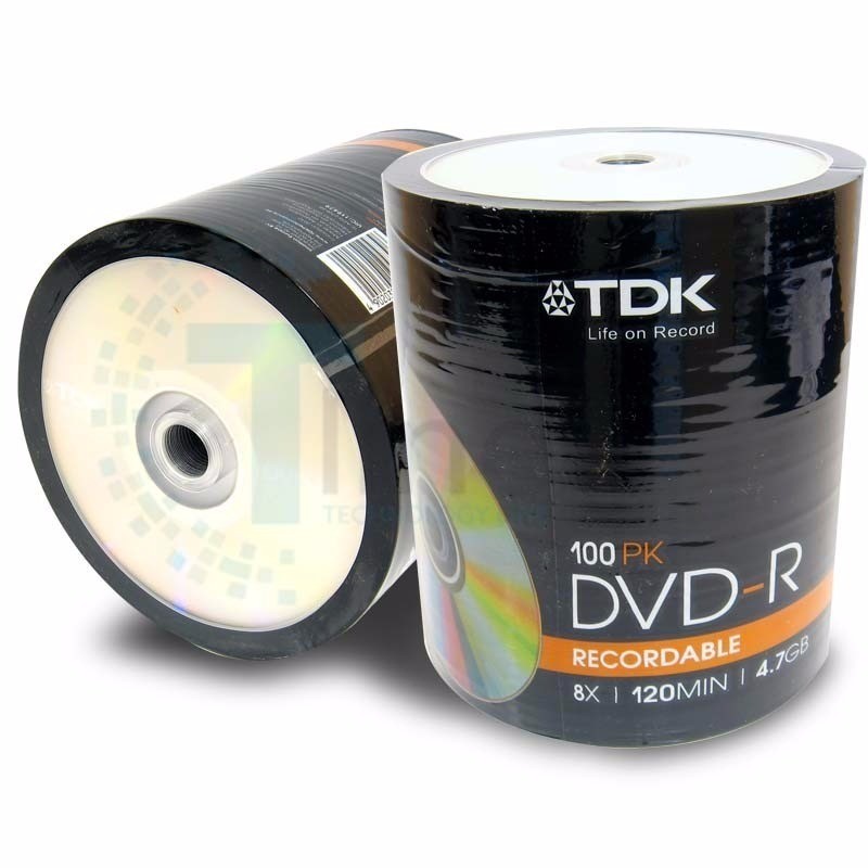 DVD VIRGEN TDK -R 8X BULK X 100*
