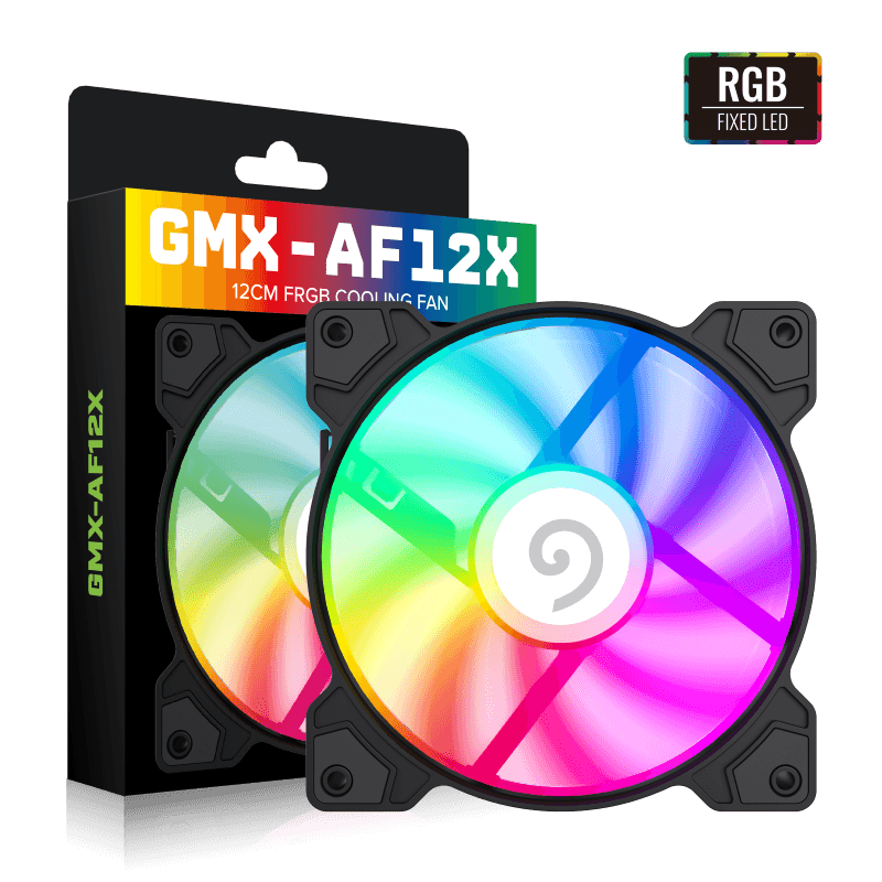 FAN GAMEMAX GMX-AF12X 120MM RGB FRGB