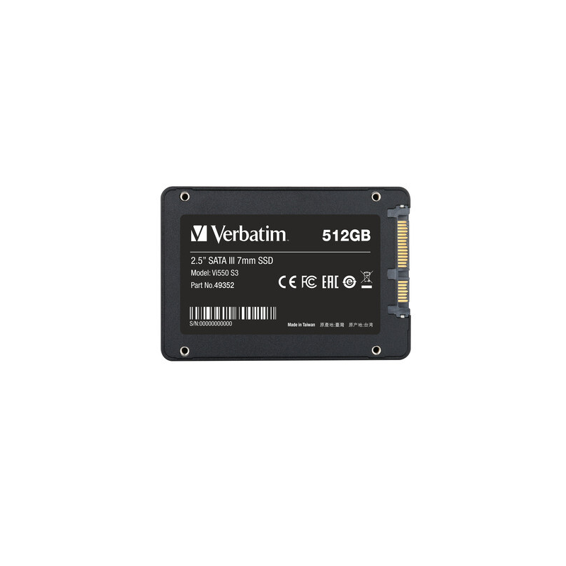 SSD 512 GB VERBATIM VI550-S3 SATA/6GBPS/*49352