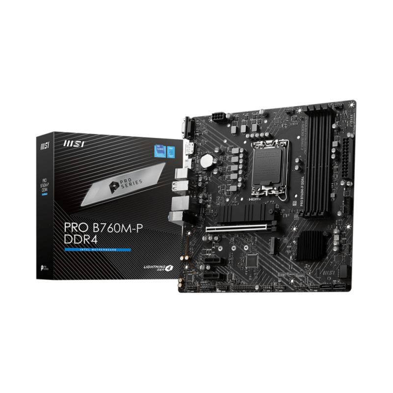 MOTHER MSI B760M-P PRO SOC 1700/DDR4