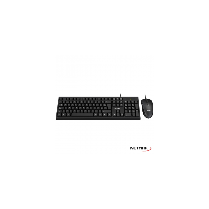 TECLADO+MOUSE NETMAK NM-KB340 USB