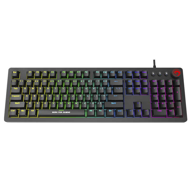 TECLADO MARVO KG917 MECANICO GAMER RAINBOW